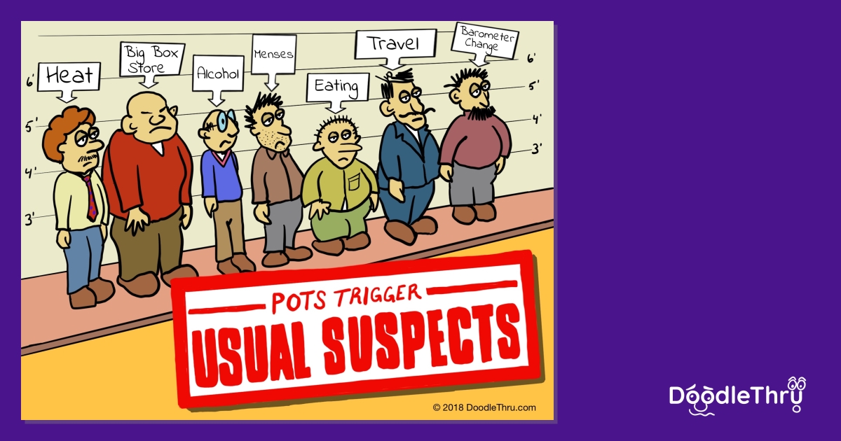 POTS Trigger Usual Suspects